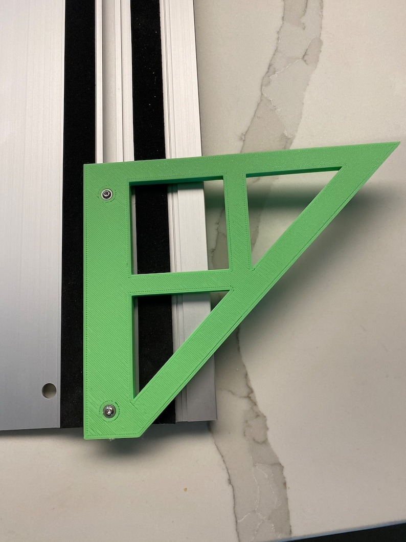 Large Angle Bevel Rail Guide With 45 & 90 Degree Stops to Fit Festool ...