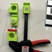 Ryobi Track Saw FS Guide Rail Clamp Adaptor Feet - to Fit Bessey Clamp ...
