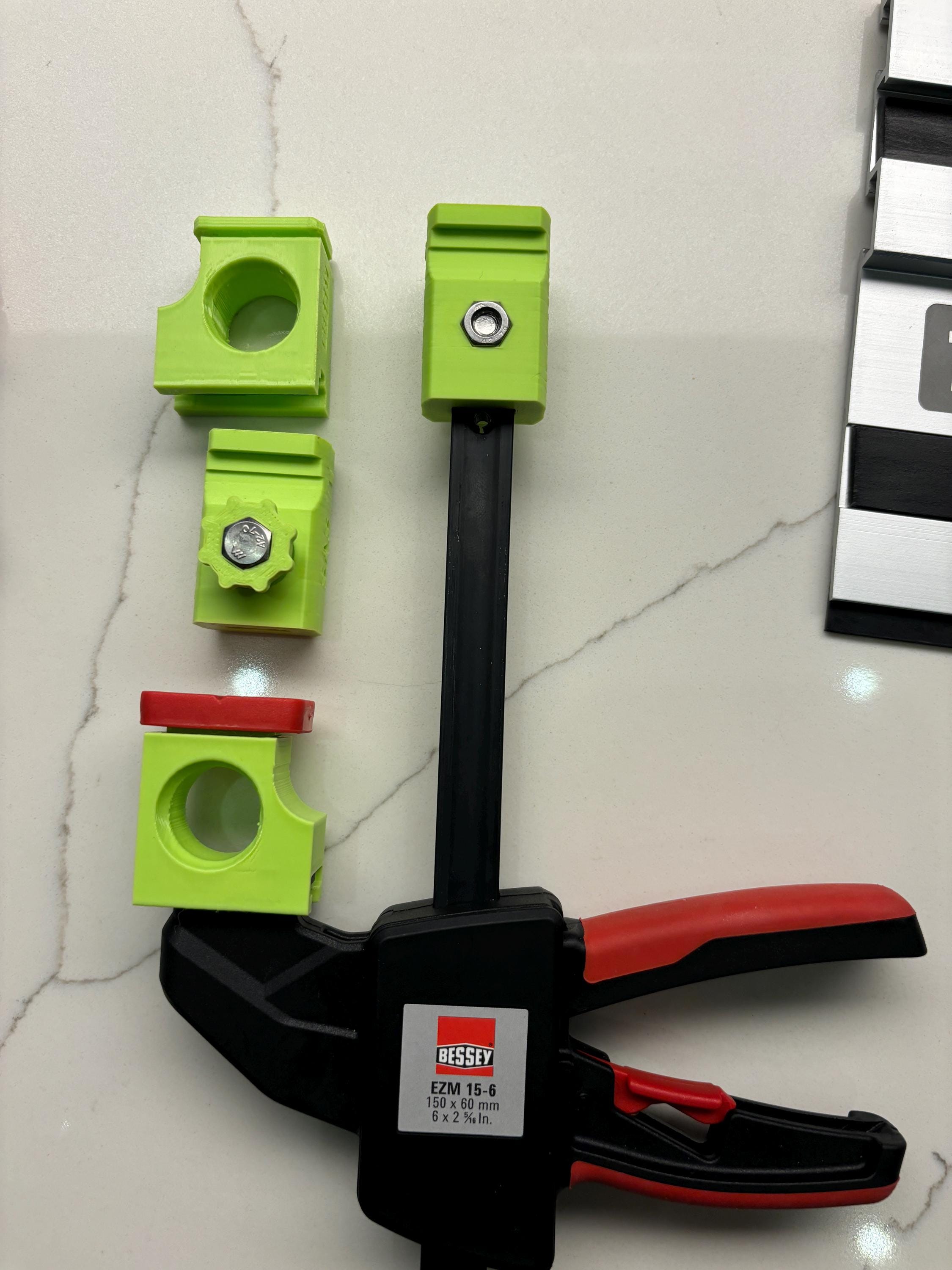 Ryobi Track Saw FS Guide Rail Clamp Adaptor Feet - to Fit Bessey Clamp ...