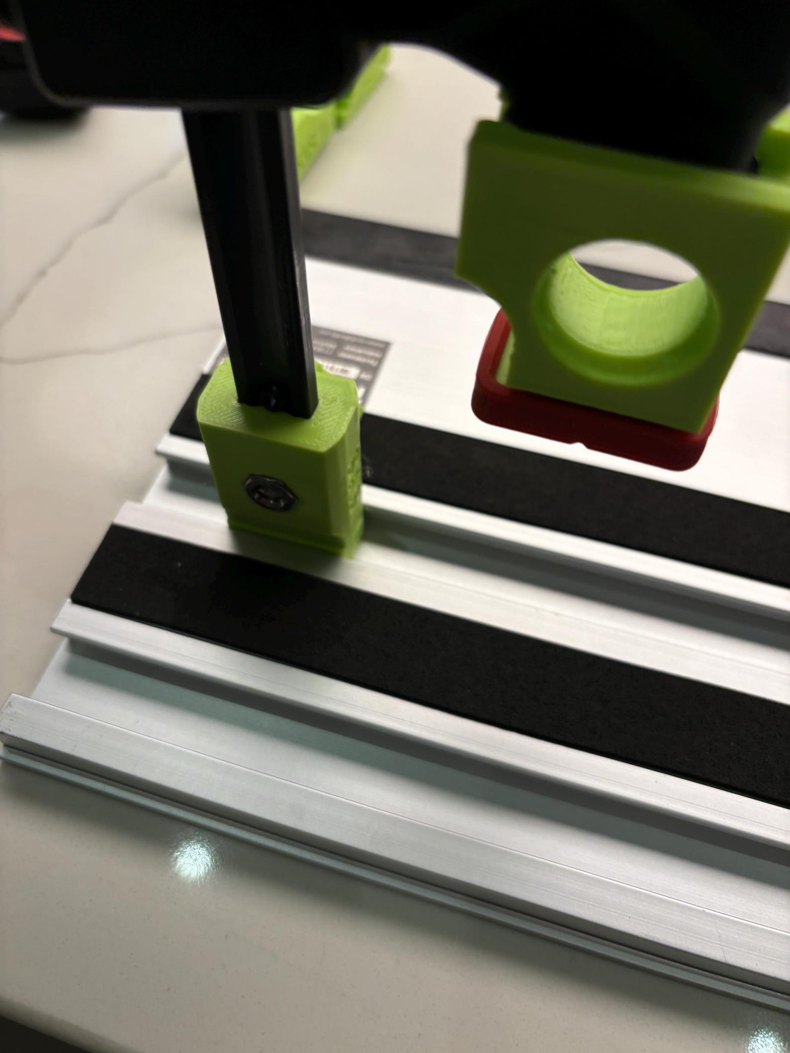 Ryobi Track Saw FS Guide Rail Clamp Adaptor Feet - to Fit Bessey Clamp ...