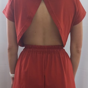 Loungewear Set Sewing Pattern: Wrap Top & Shorts (PDF Pattern) - Etsy