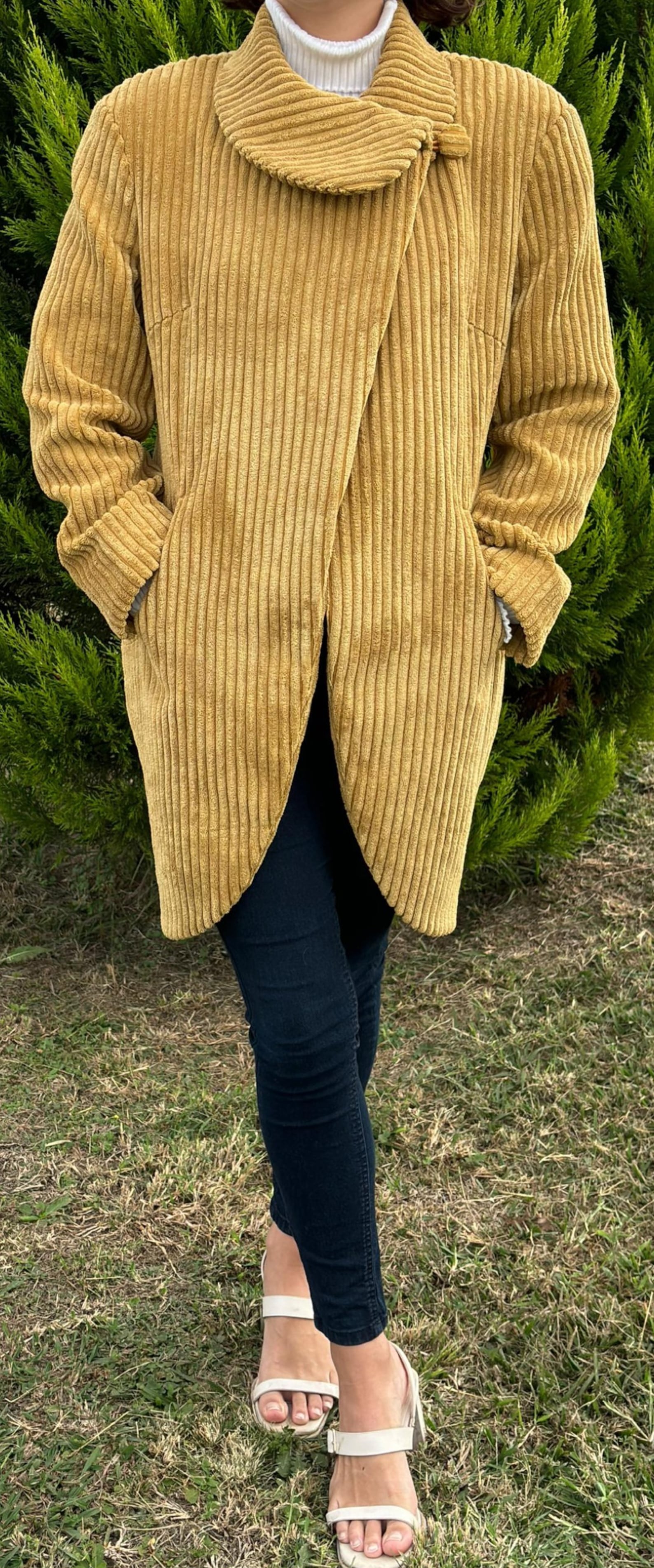 Cocoon Coat Lined Sewing Pattern: Drop Shoulder Design (sizes 4-18 UK ...