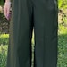 Wide Leg Trouser Sewing Pattern: High Waist Pleated Pants (PDF) - Etsy