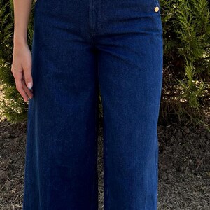 Wide Leg Denim Trouser Sewing Pattern: Multi-length (PDF) - Etsy