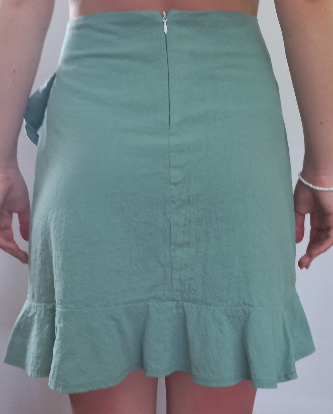 Pattern. Wrap Over Skirt With Flounce and Side Tie. in Sizes 4-18 UK ...