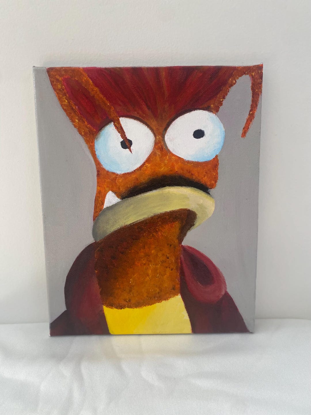 Pepe Meme Acrylic Painting on Canvas - Etsy