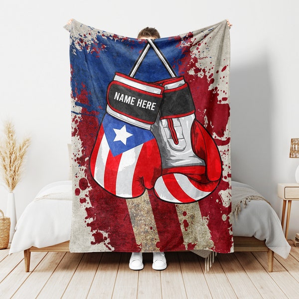 Custom Puerto Rico Boxing Gloves - Etsy