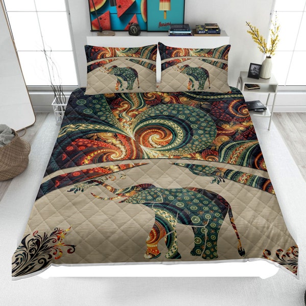 Elephant Quilt - Etsy