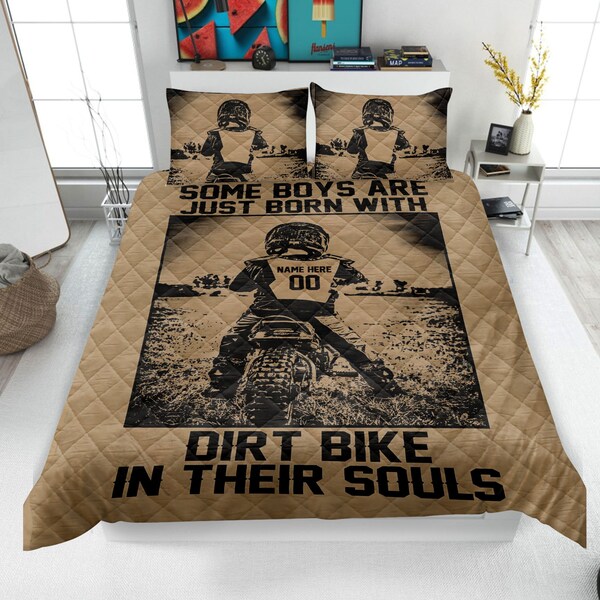 Dirt Bike Bedding - Etsy