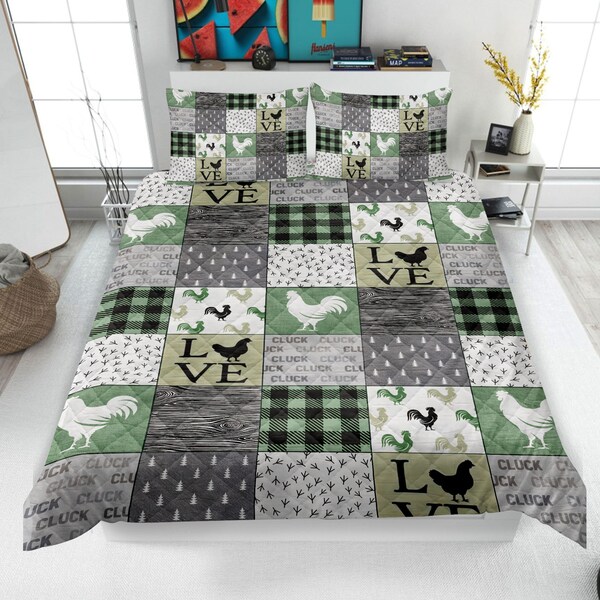 Chicken Quilt Pattern - Etsy