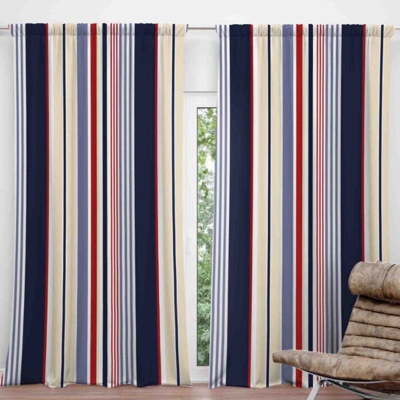Stripe Curtains - Etsy