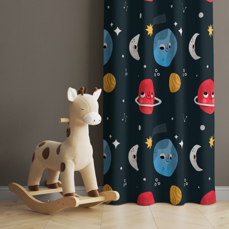 Space Curtains - Etsy