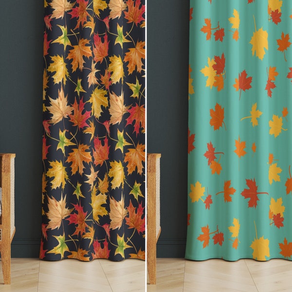 Pine Tree Curtains - Etsy