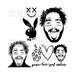 Post Malone SVG Bundle Cricut, Cut File, Rap Star, Digital Files ...