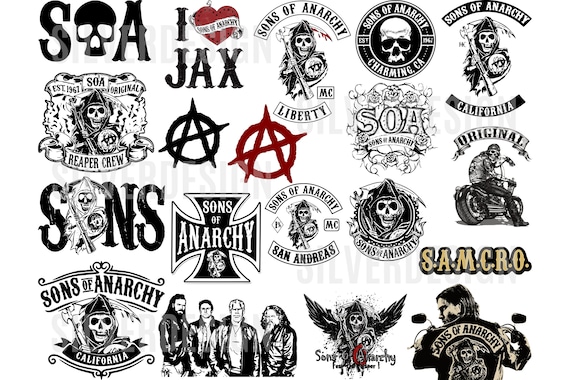 Printable Sons Of Anarchy Patches
