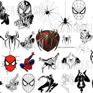 Spider Man SVG Bundle - Svg Png Dxf Eps Pdf - Cut File for Cricut ...