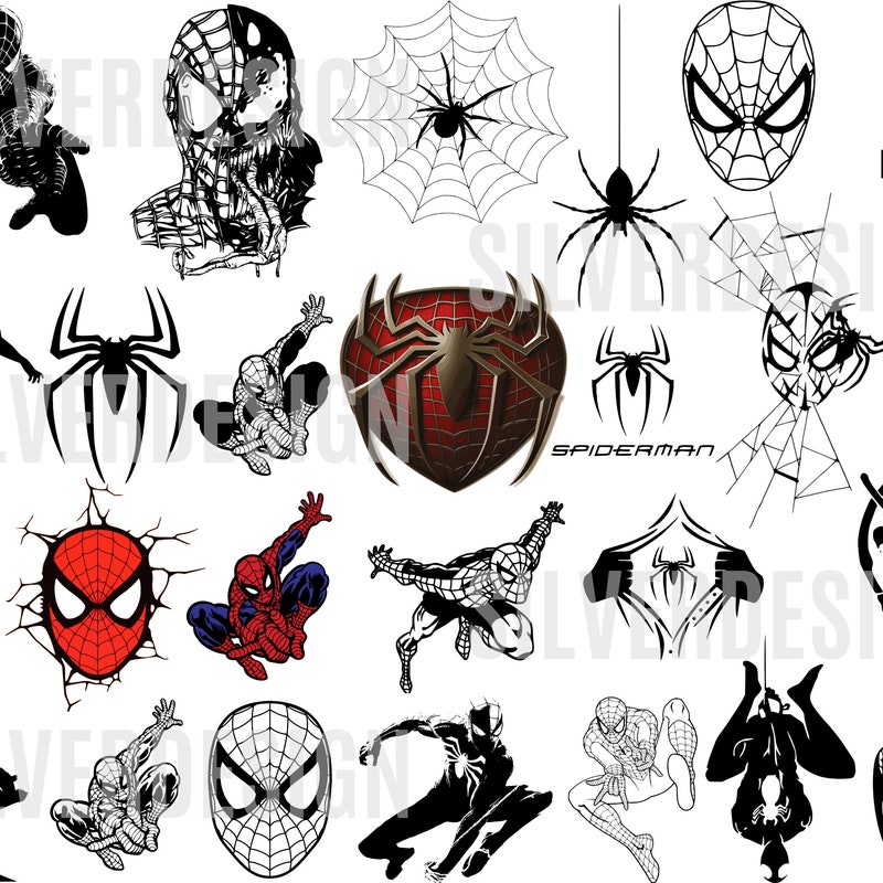 Spider Man Svg - Etsy