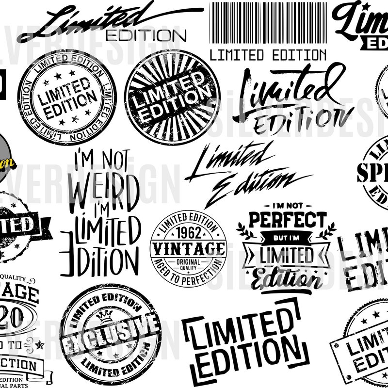 Limited Edition Logos - Etsy