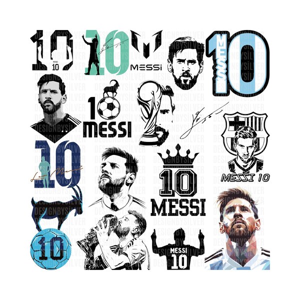 Messi Svg - Etsy