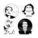 Salvador Dali SVG Bundle Clipart - Dali Png - Cut File for Cricut ...