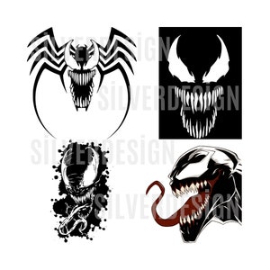 Venom SVG, Cut File Cricut, Svg Bundle, Venom Printable Vector Designs ...