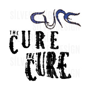 The Cure Svg Clipart Bundle, Rock Bands Svg, Music Svg, Robert Smith ...