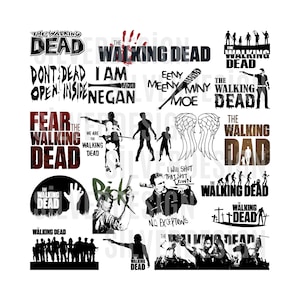 The Walking Dead SVG PNG Bundle, Twd Svg, Digital Downloads, Instant ...