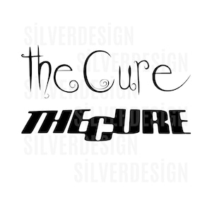 The Cure Svg Clipart Bundle, Rock Bands Svg, Music Svg, Robert Smith ...