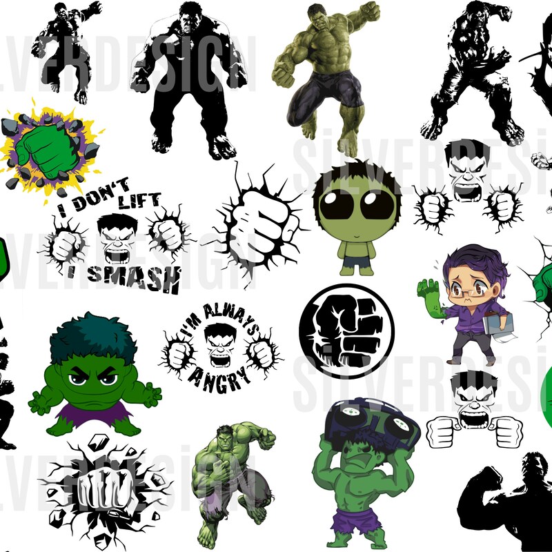 Hulk Svg - Etsy