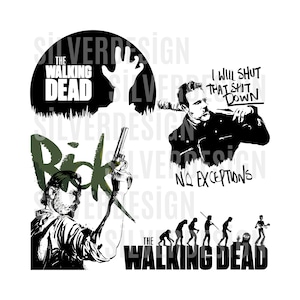 The Walking Dead SVG PNG Bundle, Twd Svg, Digital Downloads, Instant ...