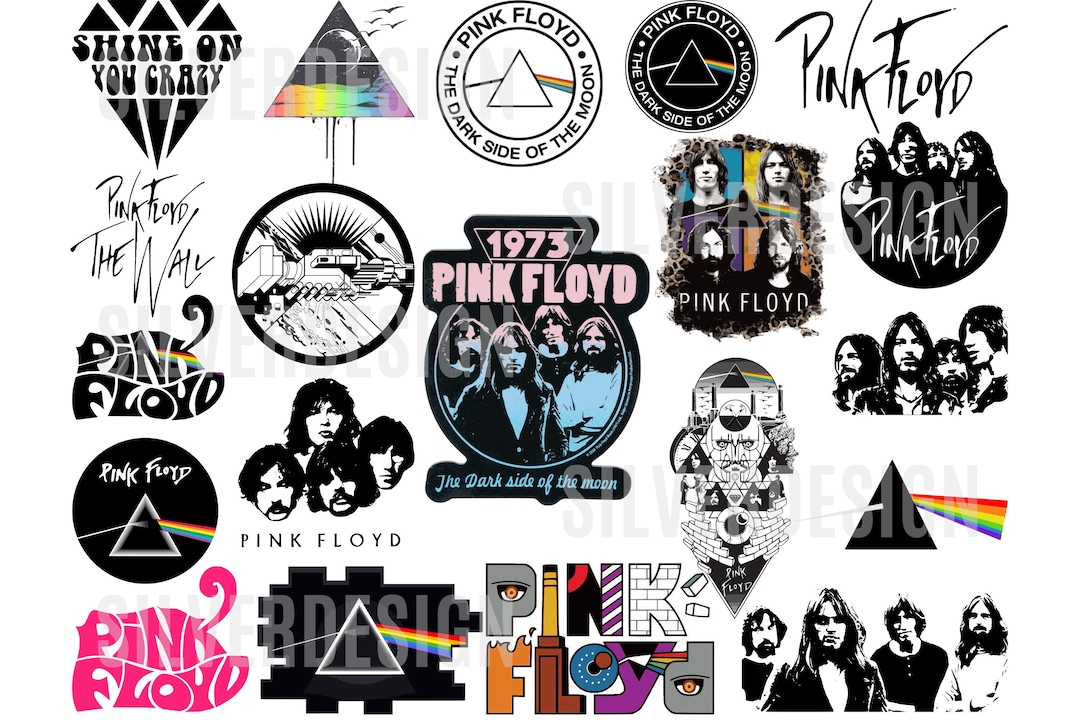 Pink Floyd SVG Bundle Clipart - Cut File for Cricut - Digital Downloads ...