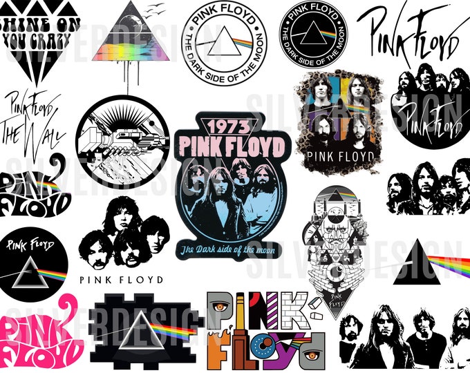 Pink Floyd SVG Bundle Clipart - Cut File for Cricut - Digital Downloads ...