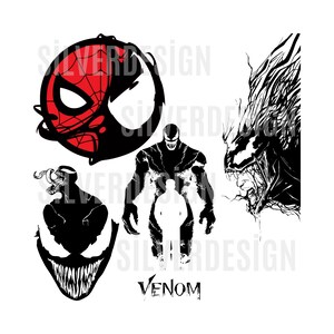 Venom SVG, Cut File Cricut, Svg Bundle, Venom Printable Vector Designs ...