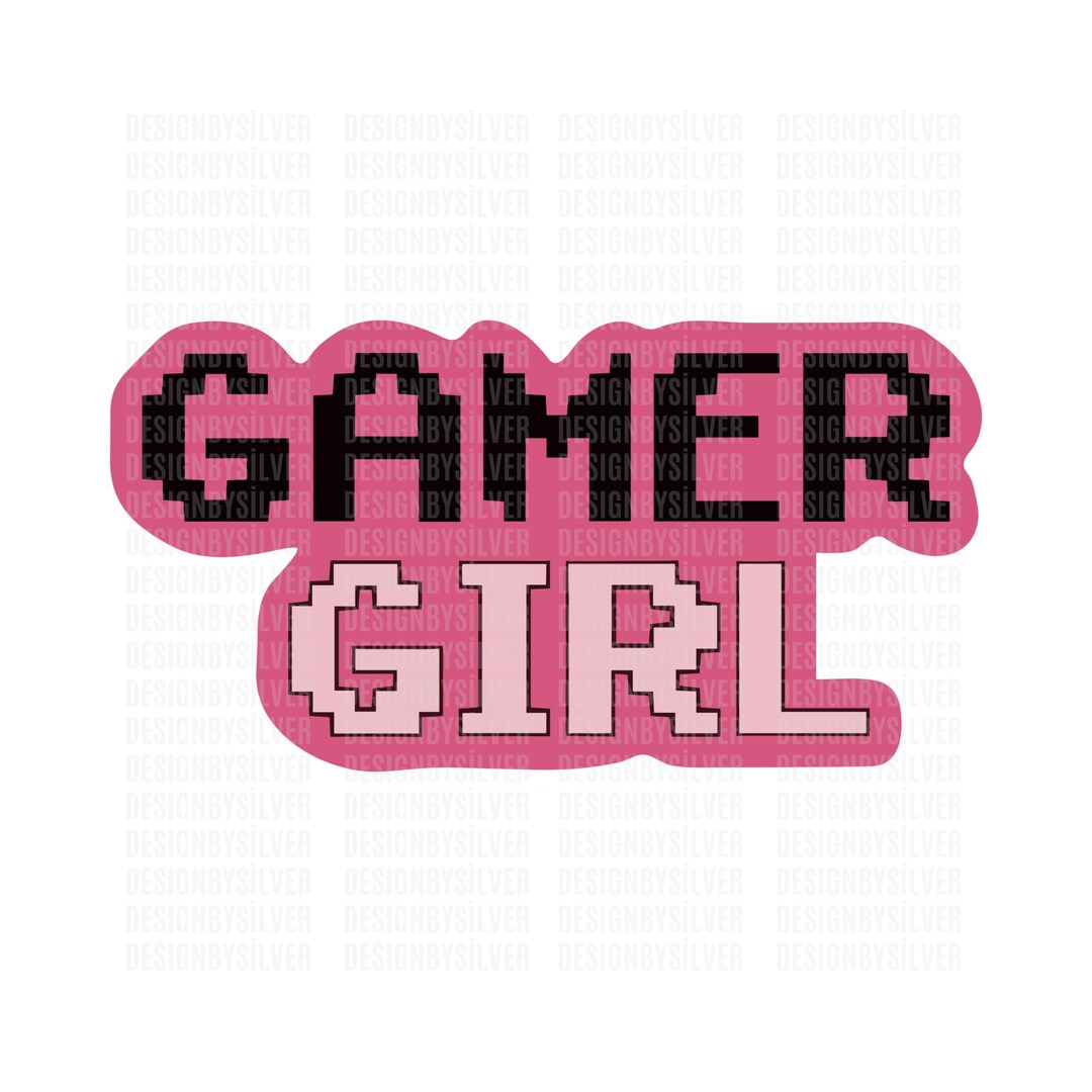 Gamer Girl SVG Cut File for Cricut Machine, Gamer Girl Png, Premium ...