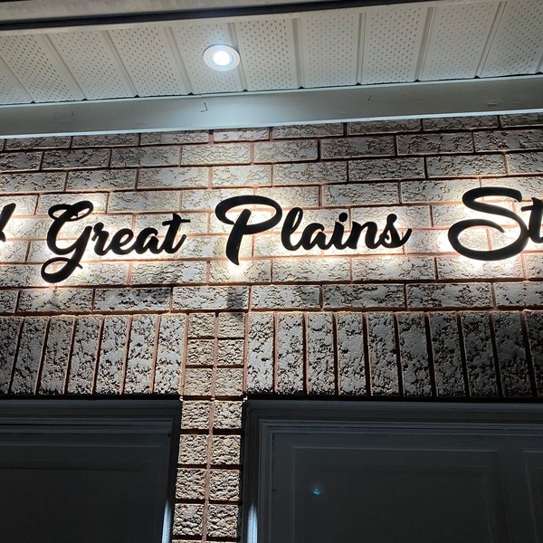 Custom Backlit Sign - Etsy