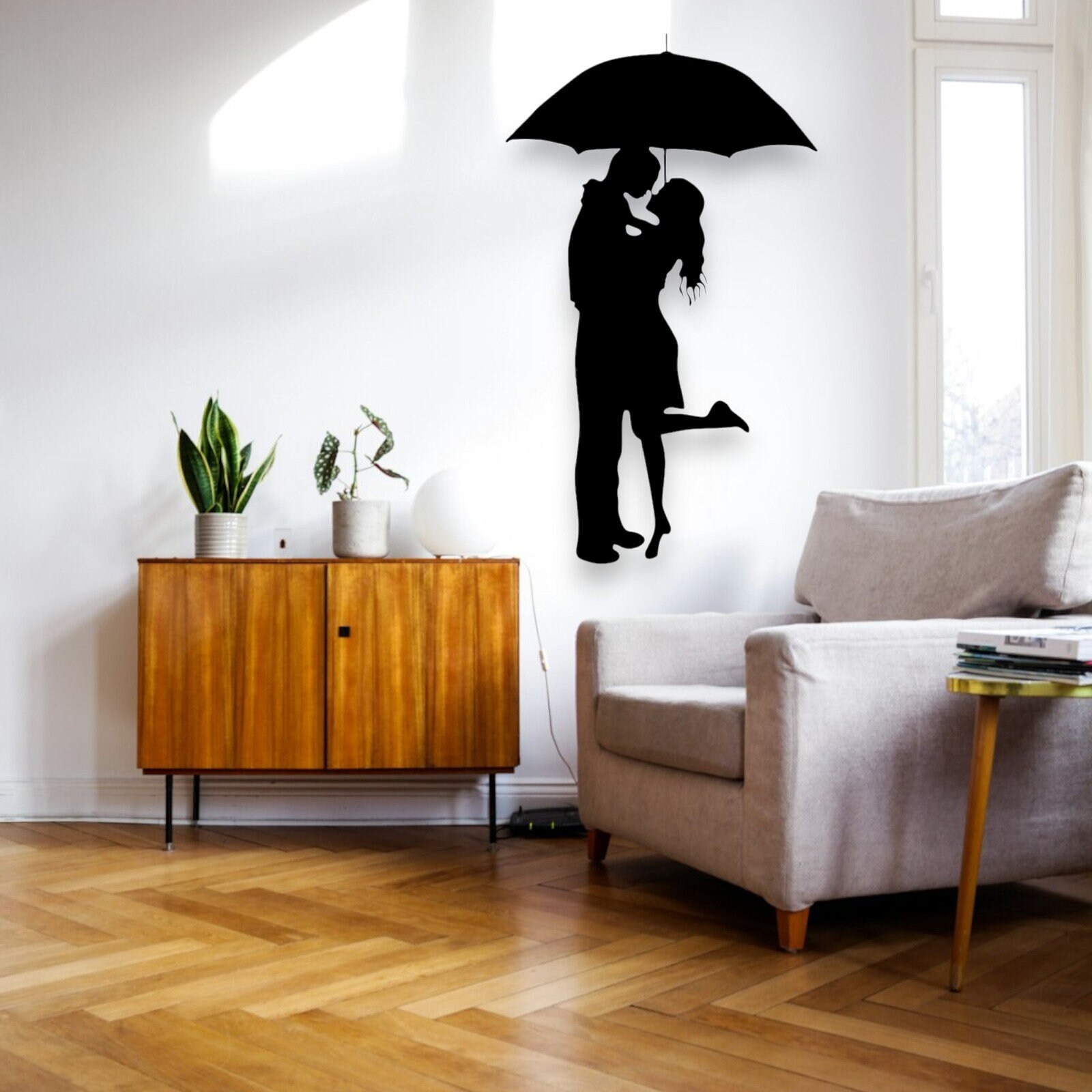 Eternal Love Romantic Couple Wall Art Handcrafted Acrylic Painting Love ...