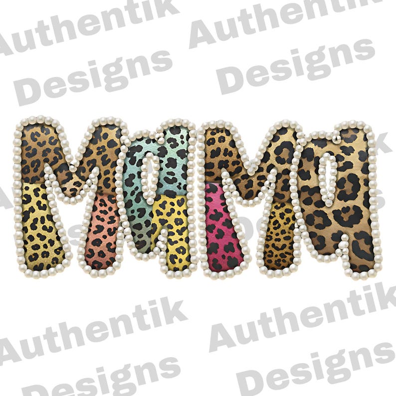 Leopard Checkered Retro Mama Png, Western Preppy Mom Gift (digital ...
