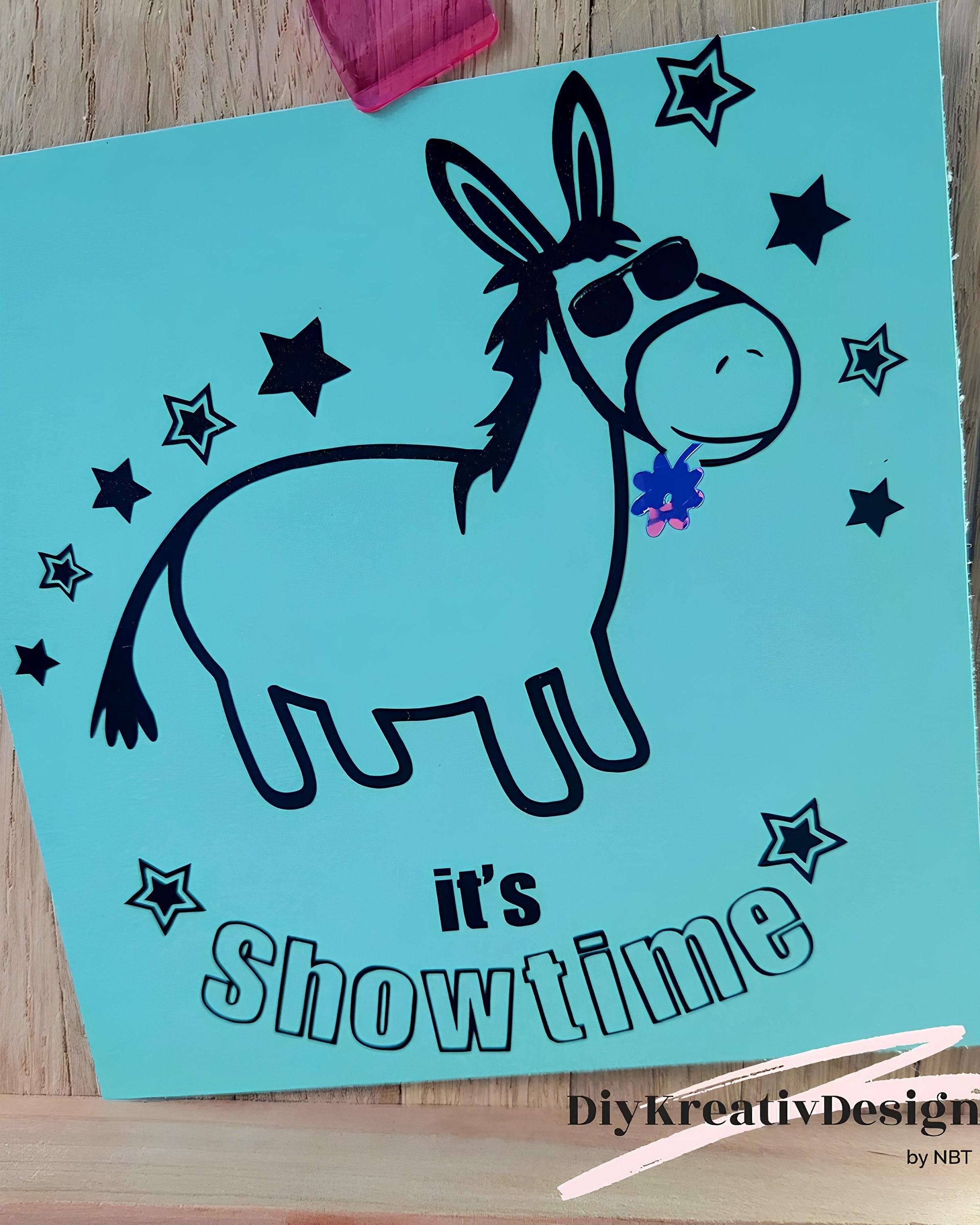 Plotter File Funny Donkey SVG PNG JPG, Laser Cutting, Plotter File ...