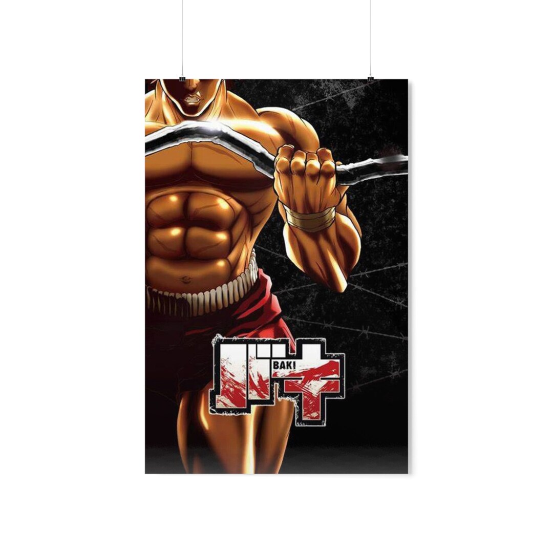 Baki Training Vertical Posters - Etsy
