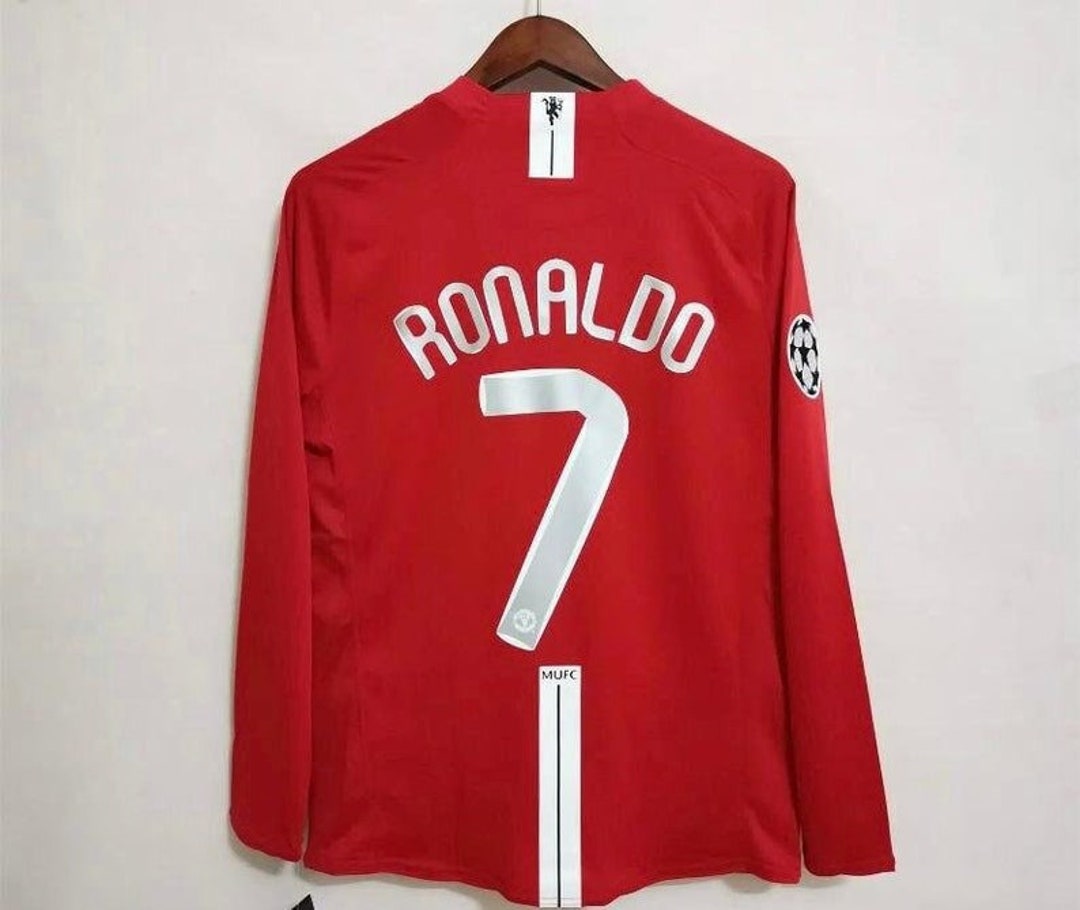 Cristiano Ronaldo Manchester United Jersey Retro 2008 Vintage - Etsy