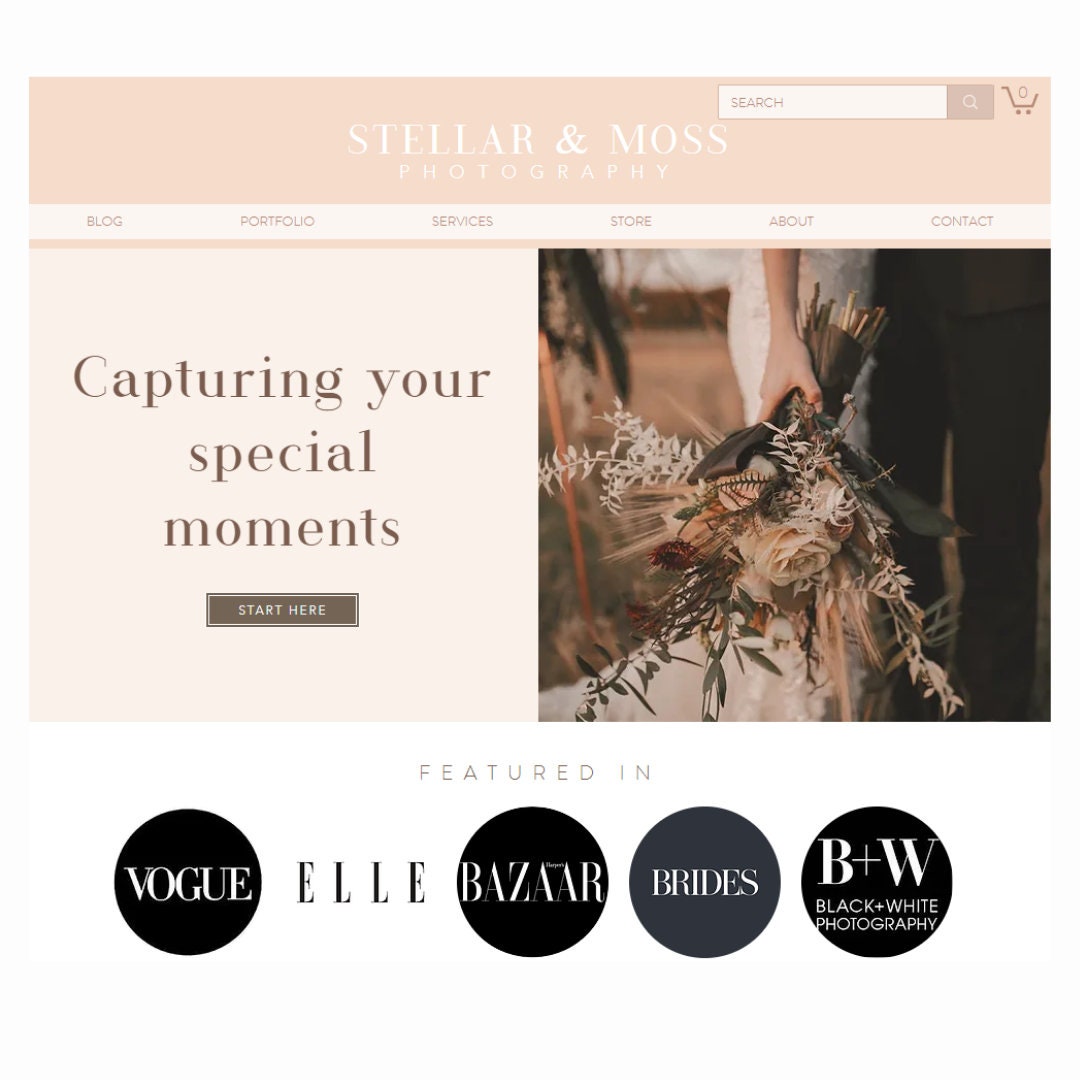 FLORENCE WIX TEMPLATE | Wix Website Template | Website Design | Wix ...