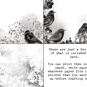INK SAVING BACKGROUNDS - Printable, Digital Papers, Junk Journal ...