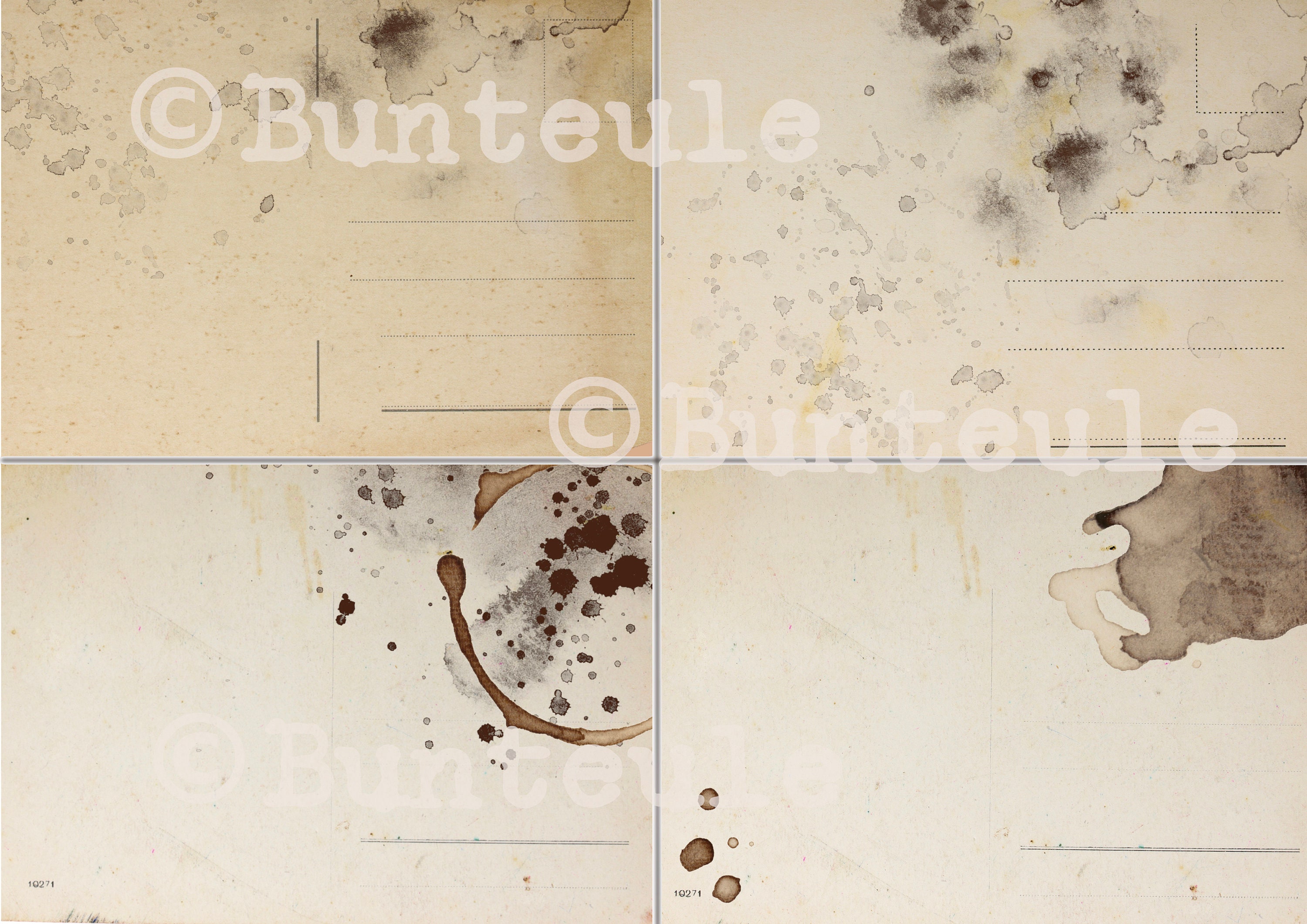 SEPIA FLOWERS - Background Papers, Postcards, Ephemera, Printable ...