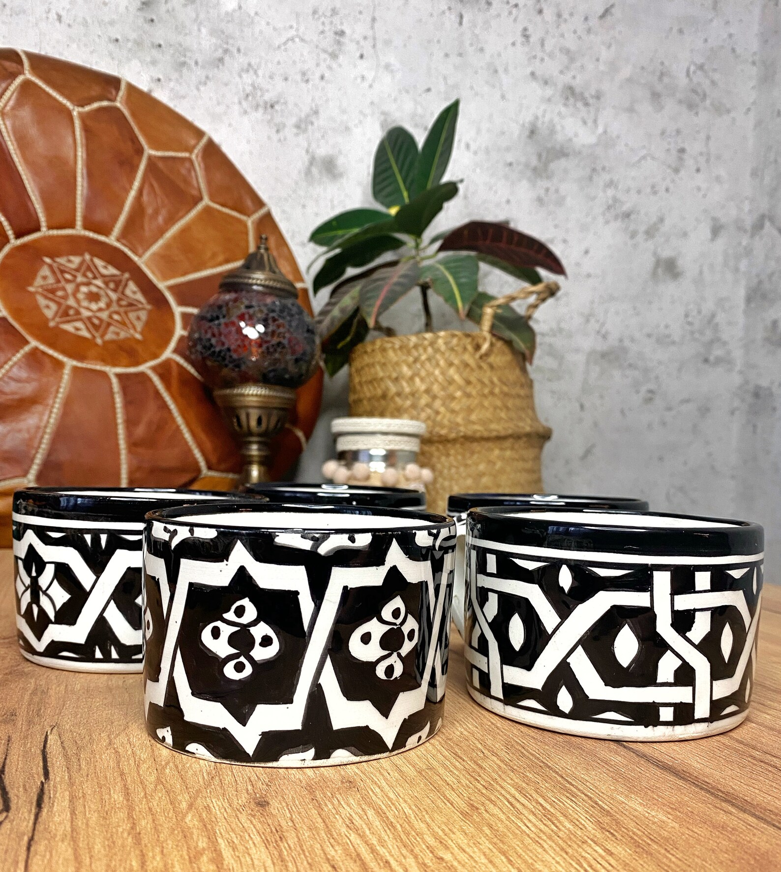 Moroccan Handmade Coffee Mug - A Blend of Artistry and Elegance | 600ml ...