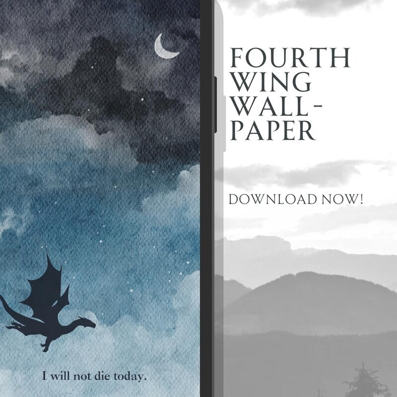 Fourth Wing Desktop Wallpaper - Etsy