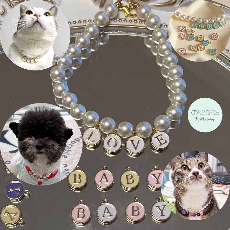 Pearl Dog Collar - Etsy