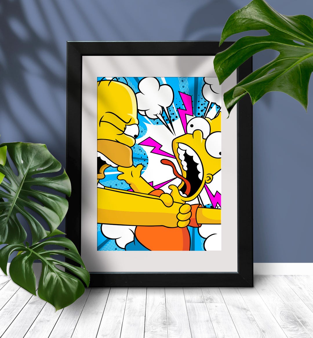 Homer Bart Simpsons You Little... Meme - Etsy