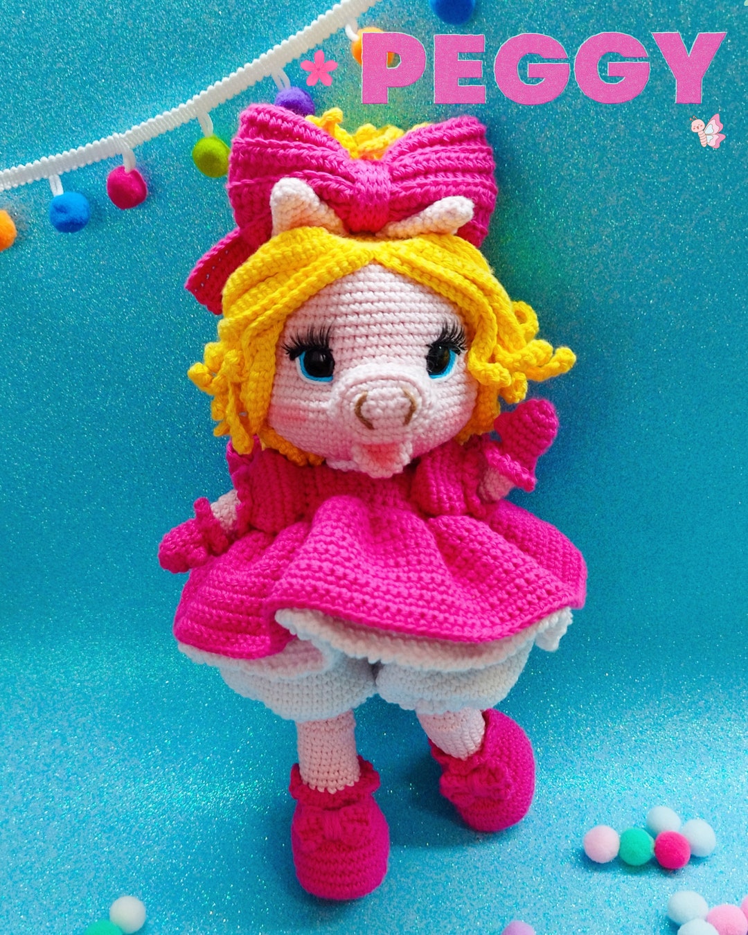 Peggy Amigurumi Pattern - Etsy