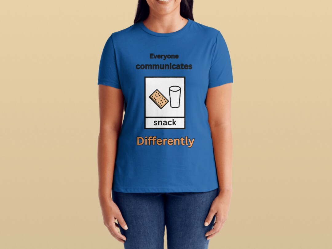 Snack Pecs Card Everyone Communicates Differently Autism - Etsy