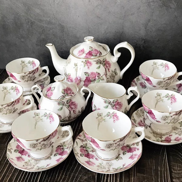 Wedding Tea Set - Etsy